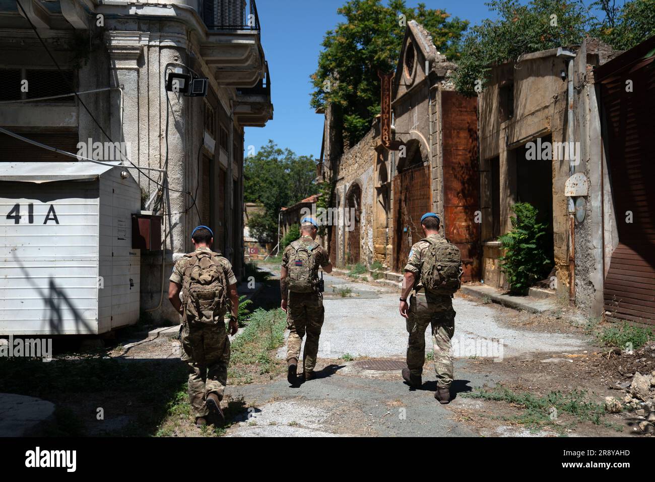 United nations soldiers cyprus hi-res stock photography and images - Alamy