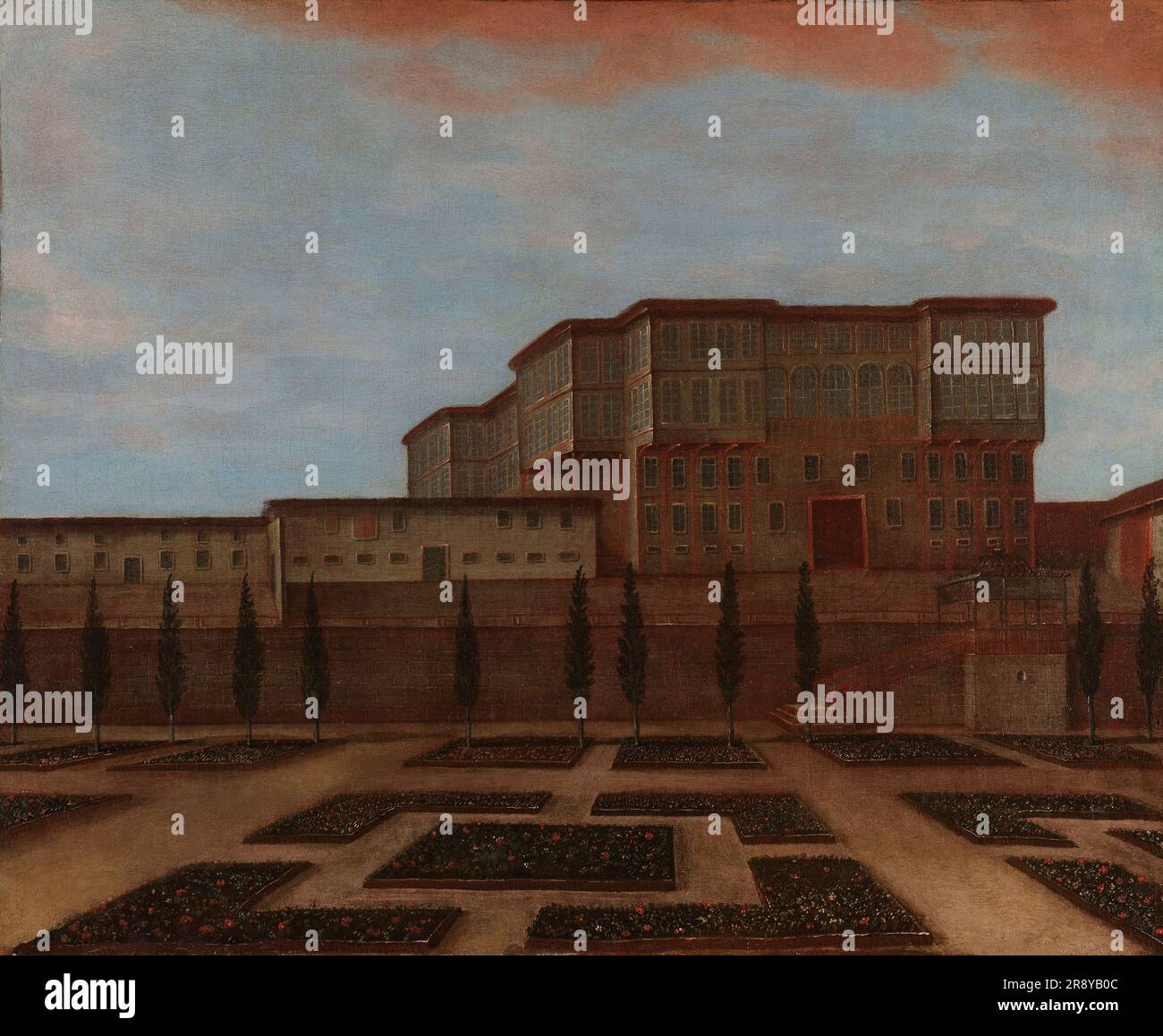 An Embassy Building in Pera, c.1720-c.1744 Stock Photo - Alamy