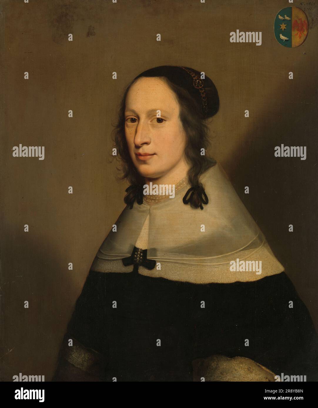 Portrait of Sophia van Overmeer, Wife of Adriaen van Persijn, 1650 ...