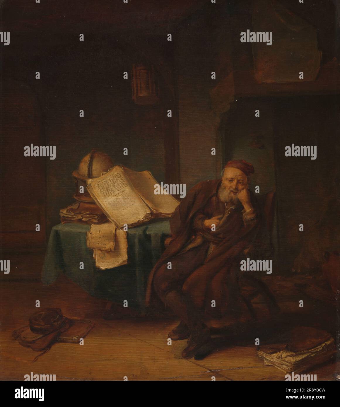 Philosopher in his Study, 1645. Other Title(s): Philosopher in his ...