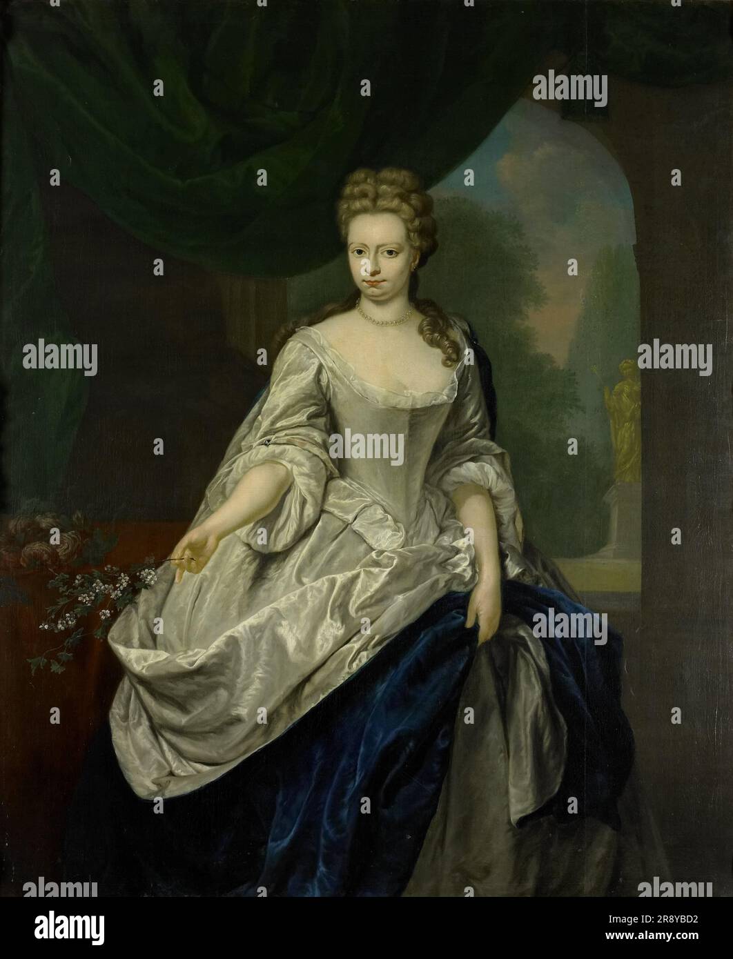 Portrait of Louise Christina Trip, c.1710-c.1750 Stock Photo - Alamy