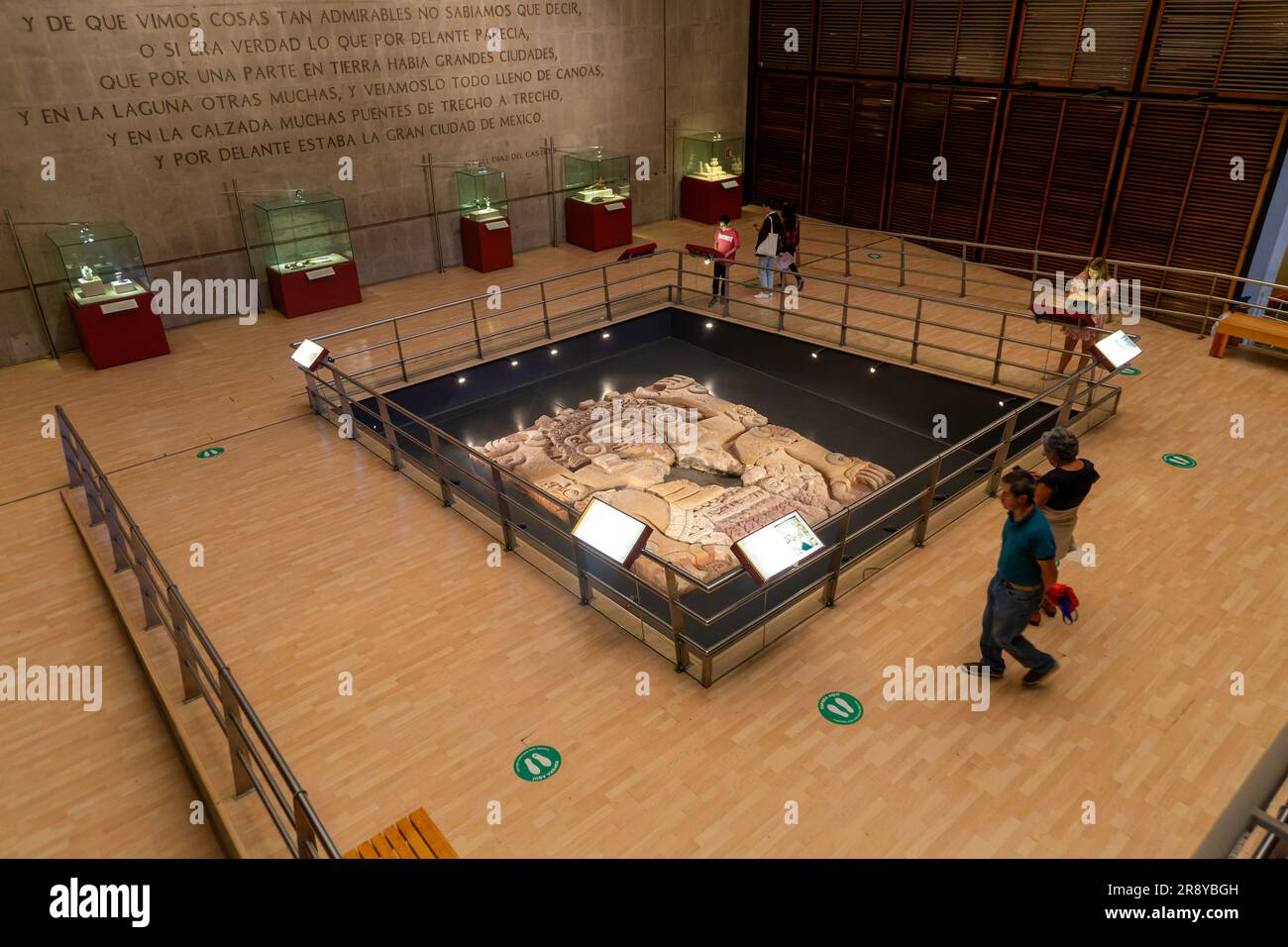 Archaeological site and museum of Templo Mayor, Mexico City, Mexico ...