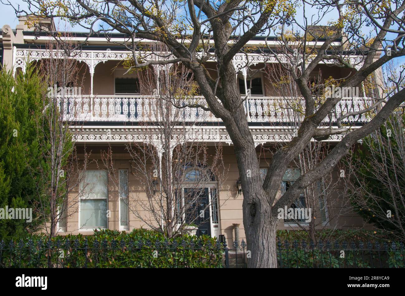 Grand Victorian-era homes in the goldfields city of Bendigo, Victoria ...