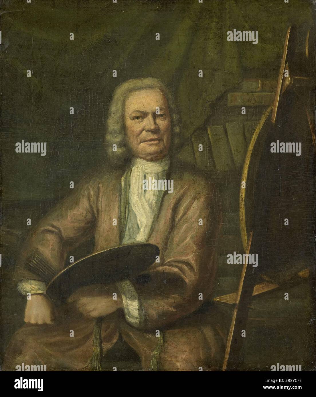 Portrait of Jan Maurits Quinkhard, Painter, 1771 Stock Photo - Alamy