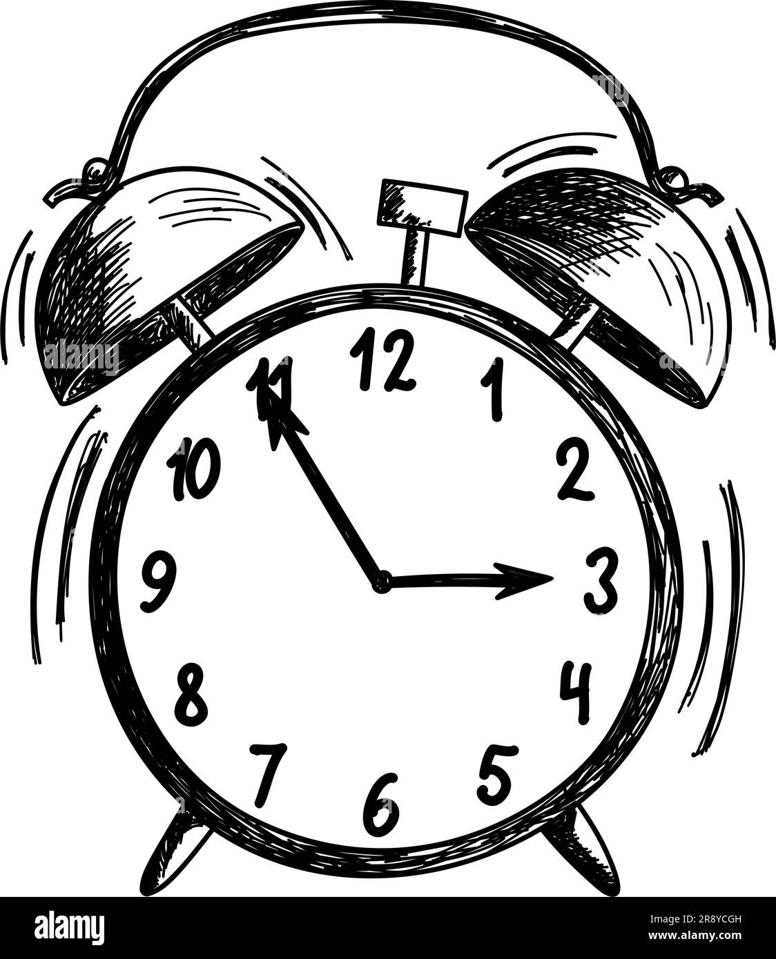 Mathematics doodle set collection Black and White Stock Photos & Images ...