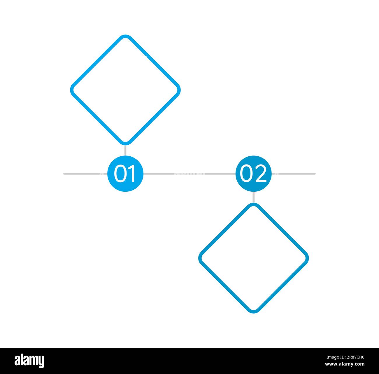 Business statistics blue infographic chart design template Stock Vector ...