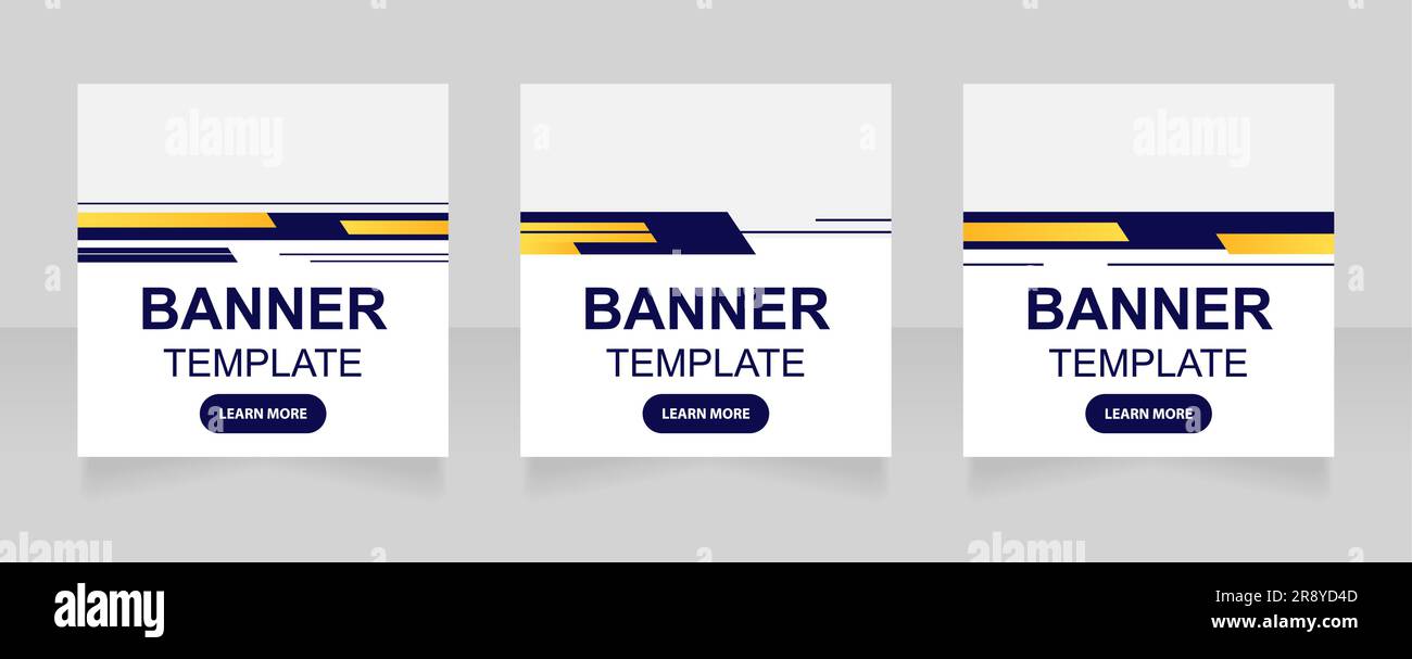 Purchase sports event tickets web banner design template Stock Vector ...