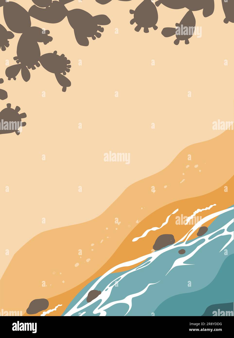 Top view soft wave Stock Vector Images - Alamy