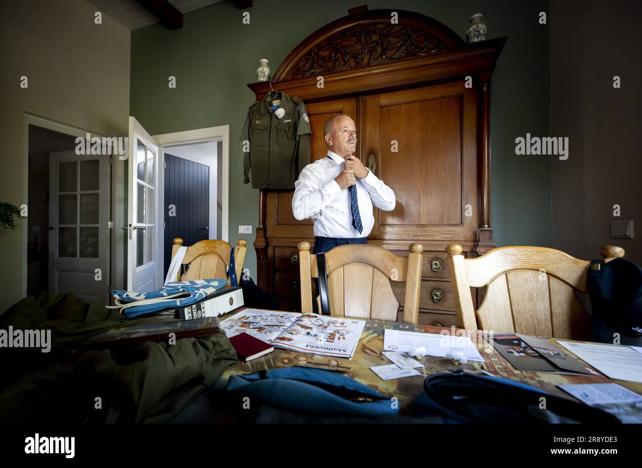 BUNNIK - Veteran Anton de Groot is preparing at home for National ...