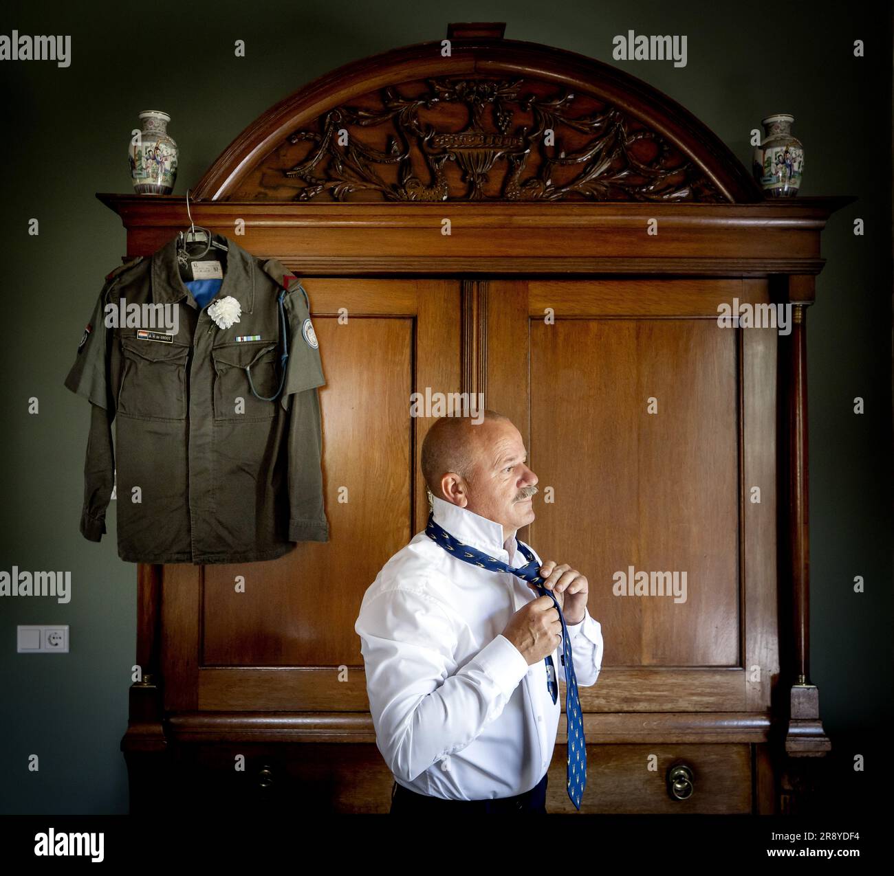 BUNNIK - Veteran Anton de Groot is preparing at home for National ...