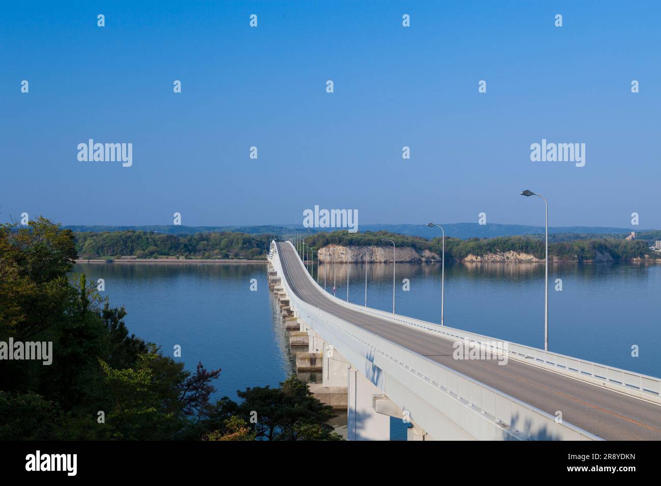 Notojima ?hashi bridge Stock Photo - Alamy