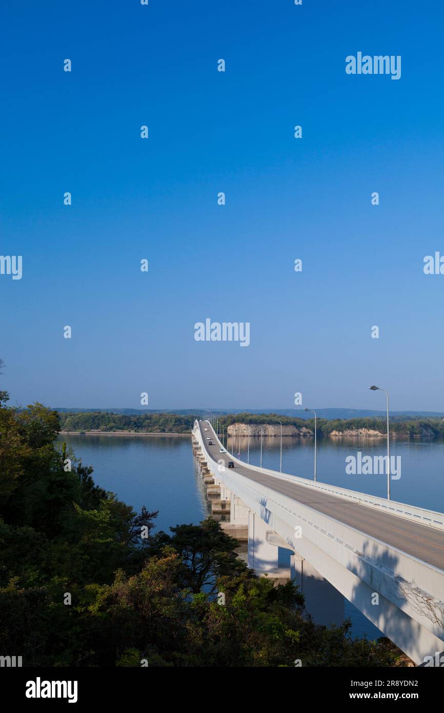 Notojima ?hashi bridge Stock Photo - Alamy
