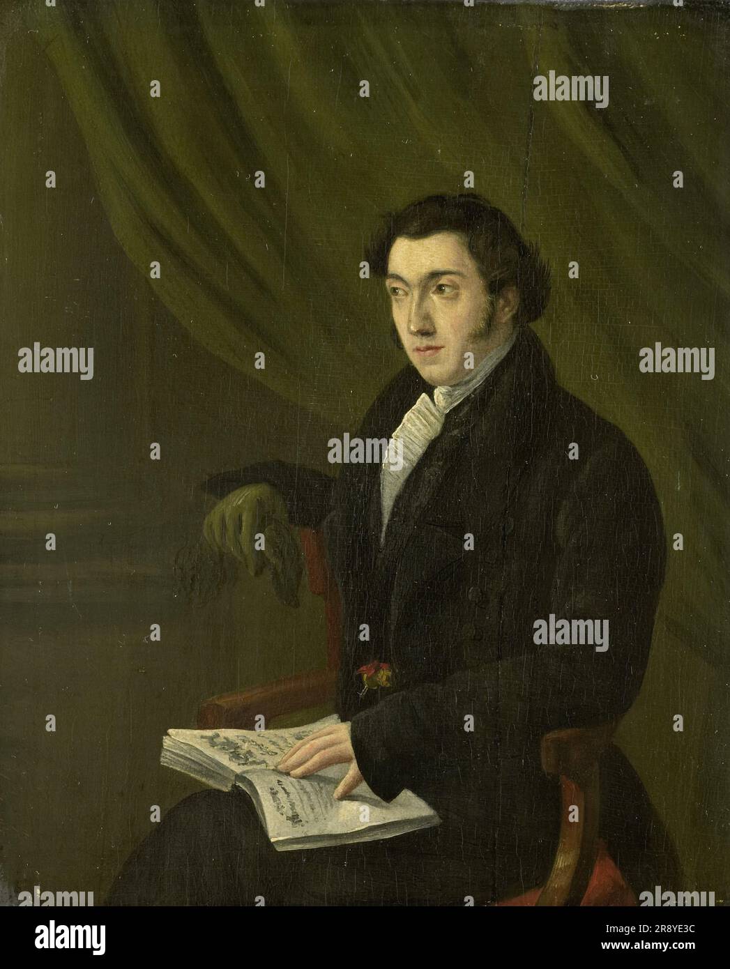 Portrait of Johannes Petrus Schouberg, Stamp Engraver at the Imperial ...