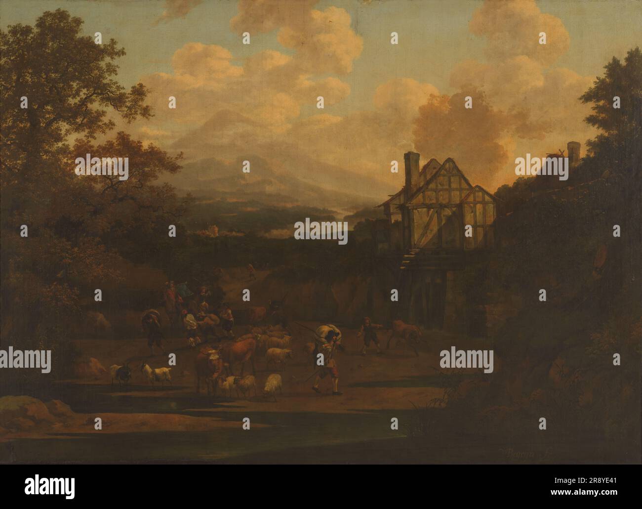 Plundering painting hi-res stock photography and images - Alamy