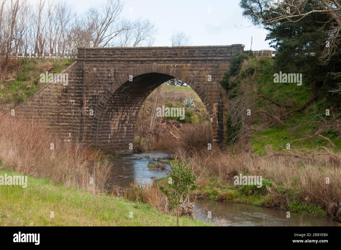 Bluestone bridge at Anderson's Mill (1862) at Smeaton in the Central ...