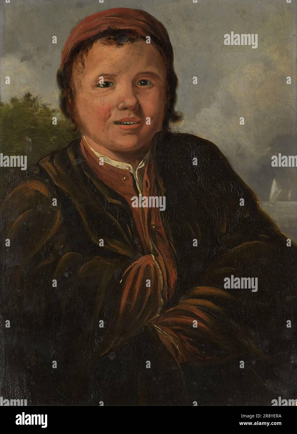 Fisherboy, 1800-1900. Copy after Frans Hals Stock Photo - Alamy