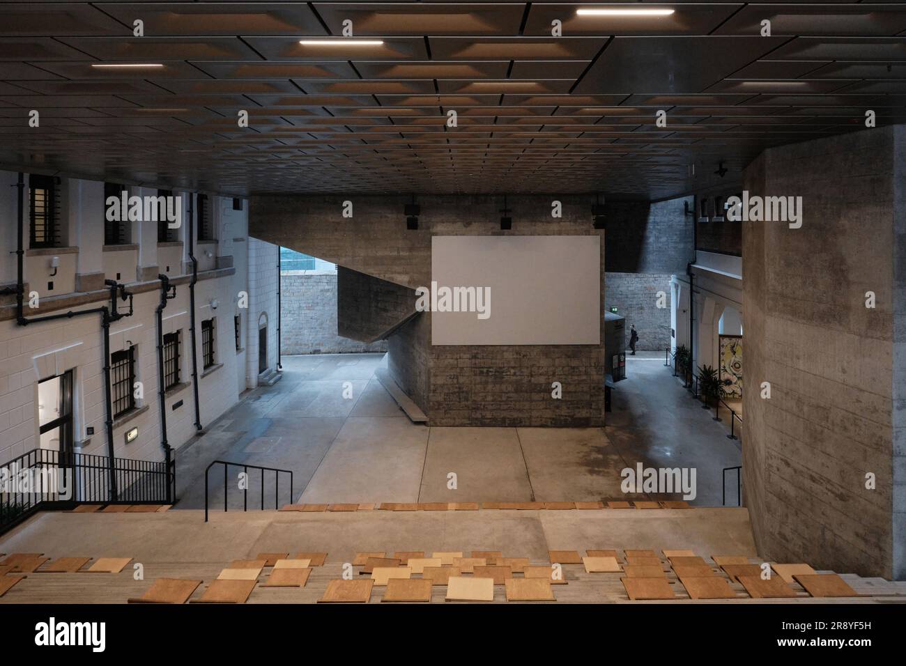 Hong Kong, China - April 2023: Laundry Steps of JC Cube at Tai Kwun ...