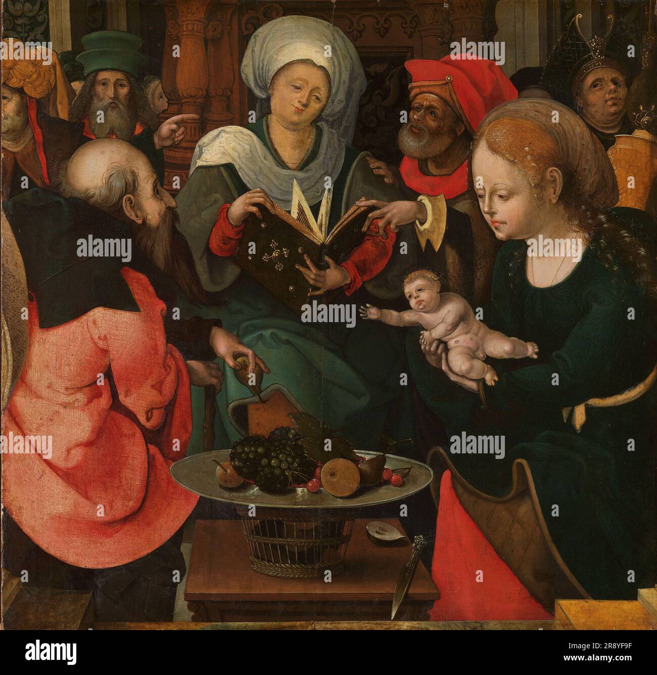 Master of the holy kinship art hi-res stock photography and images - Alamy