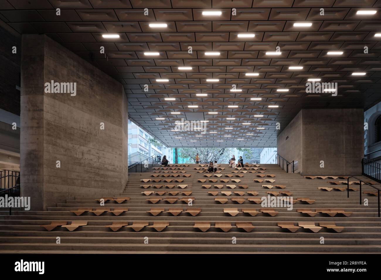 Hong Kong, China - April 2023: Laundry Steps of JC Cube at Tai Kwun ...