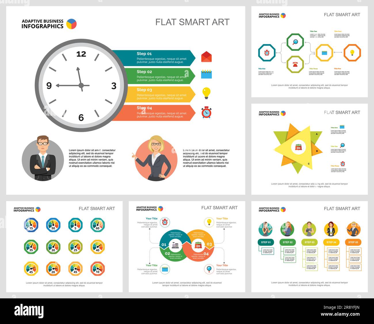 Colorful basketball or marketing concept infographic charts set Stock ...