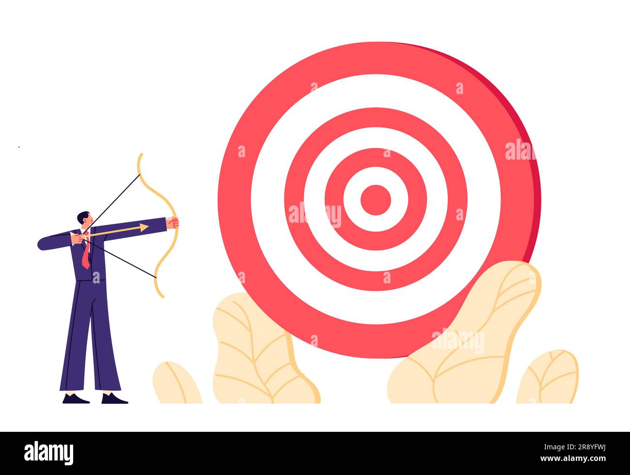 Personal goal setting Cut Out Stock Images & Pictures - Alamy