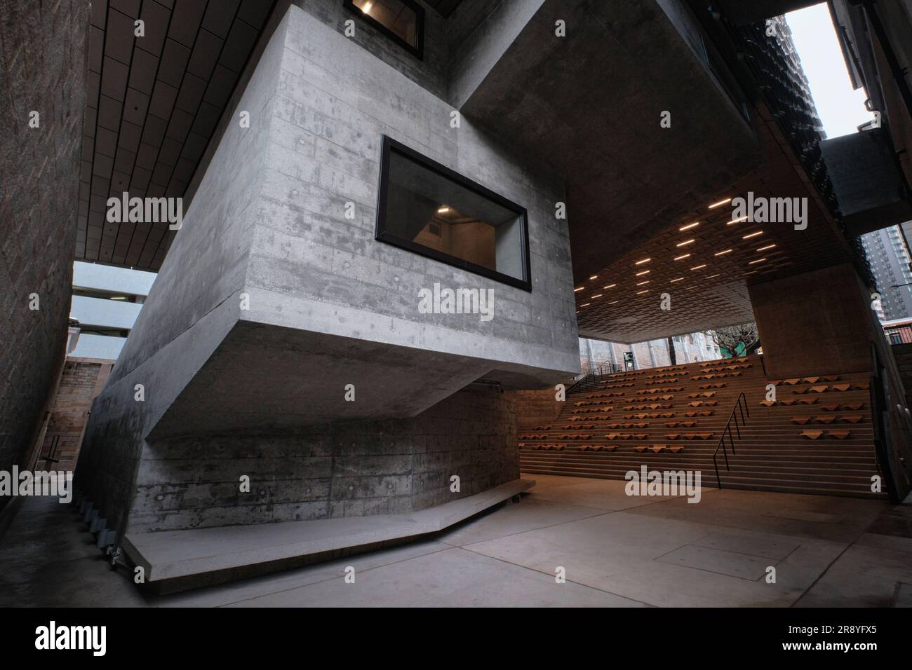 Hong Kong, China - April 2023: Laundry Steps of JC Cube at Tai Kwun ...
