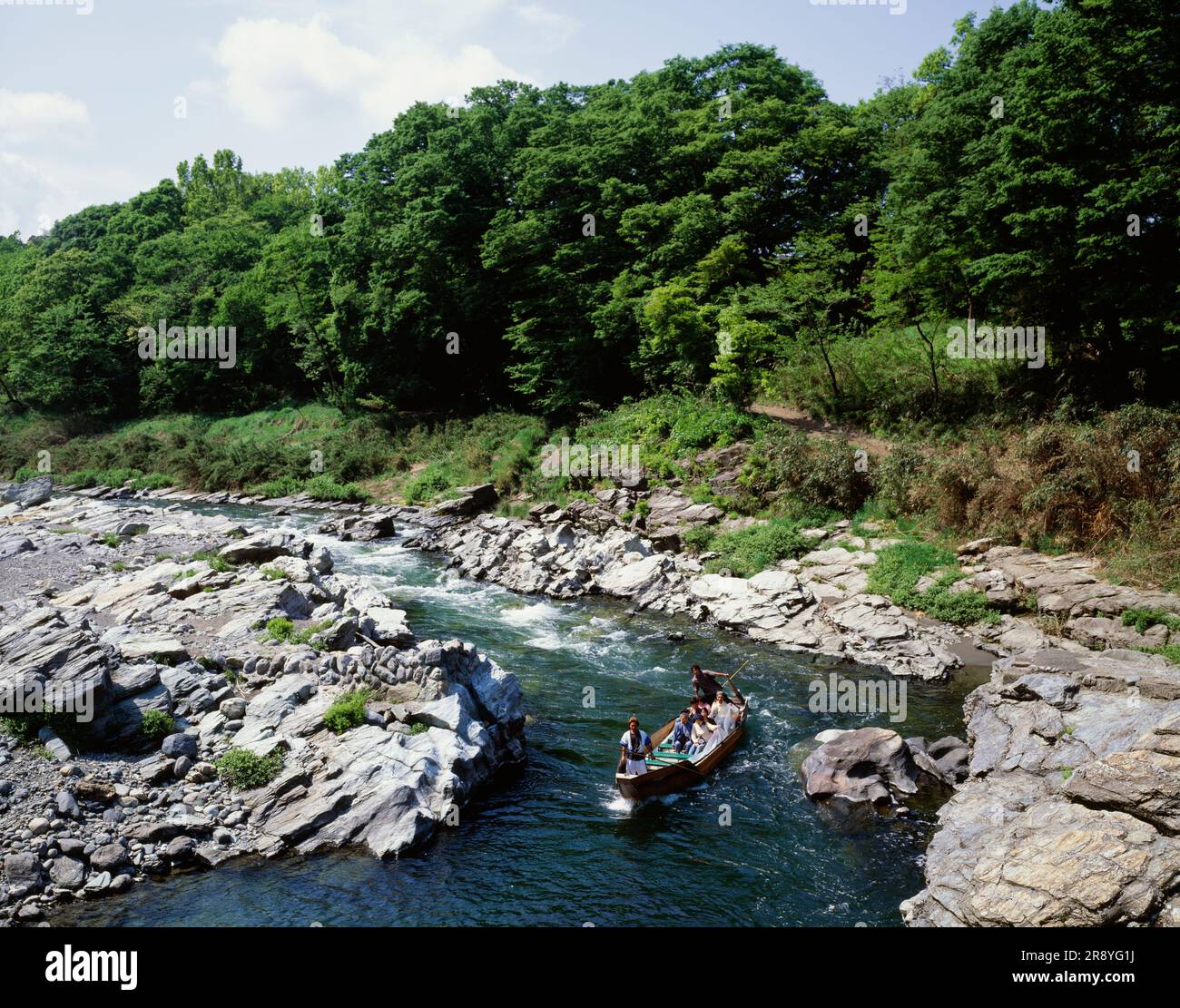 Outbound lane of Nagatoro line Stock Photo - Alamy