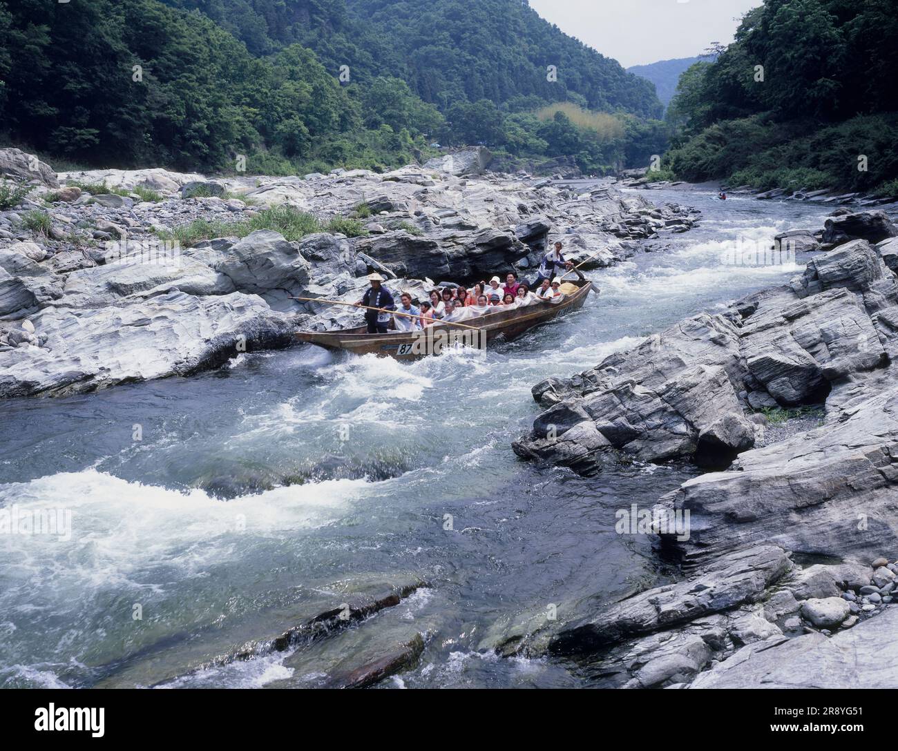 Outbound lane of Nagatoro line Stock Photo - Alamy