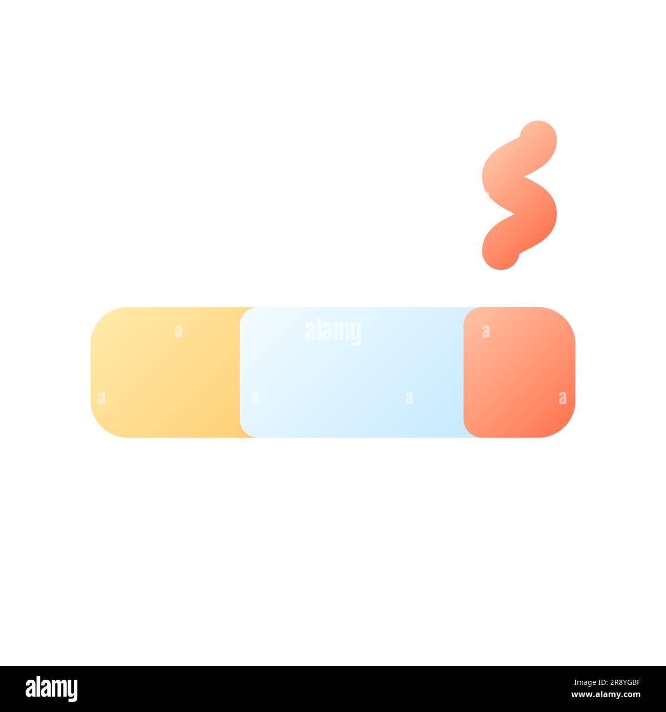 Smoking lounge pixel perfect flat gradient color ui icon Stock Vector Image & Art - Alamy