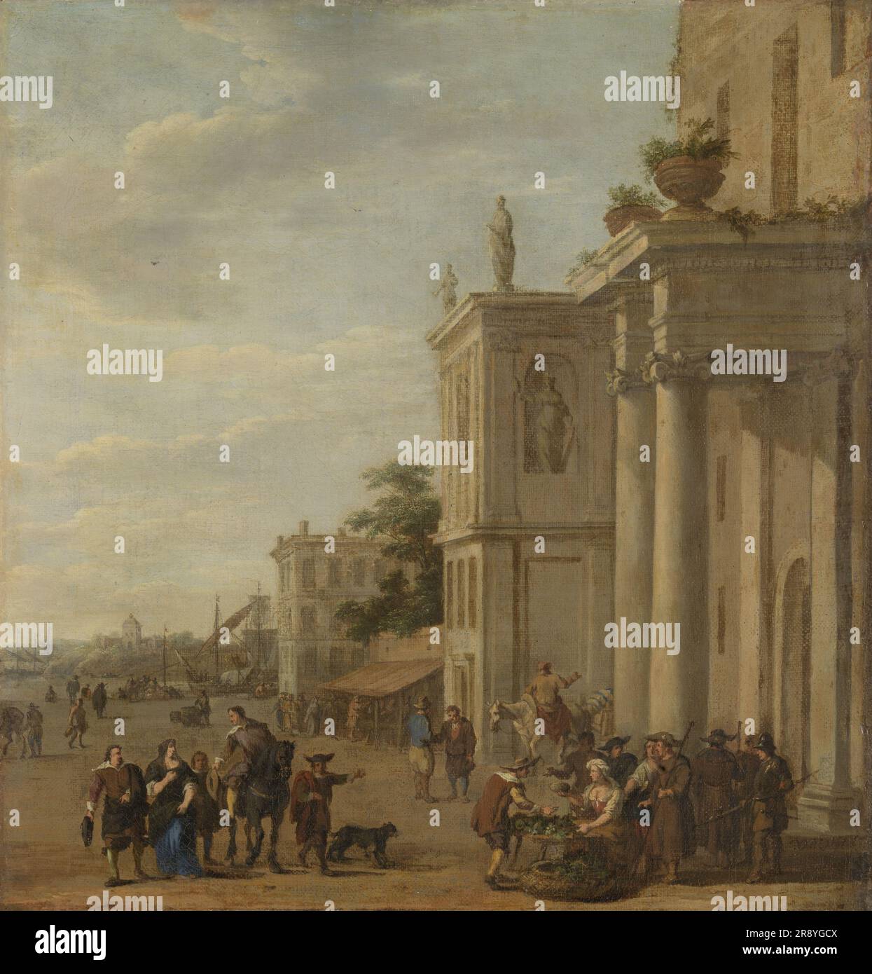 17th century marketplace hi-res stock photography and images - Alamy