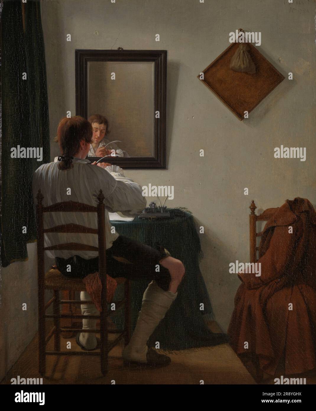 Writer at desk painting hi-res stock photography and images - Alamy