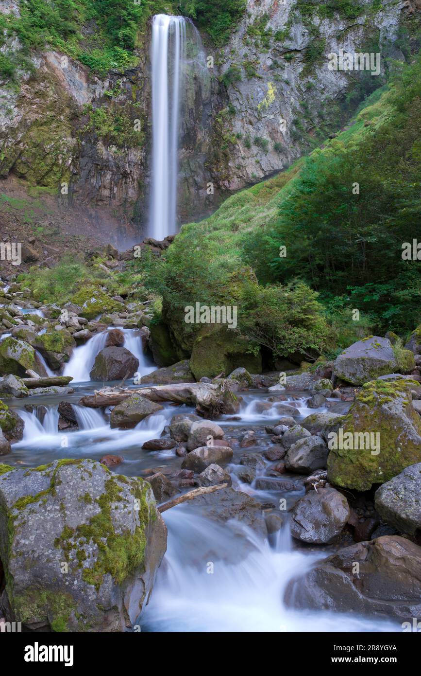 Hirayu otaki falls Stock Photo - Alamy