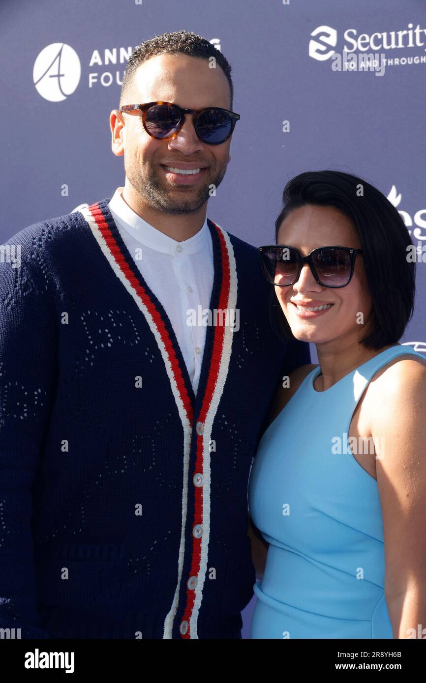 Los Angeles, Ca. 22nd June, 2023. James Loney at the LA Dodgers ...