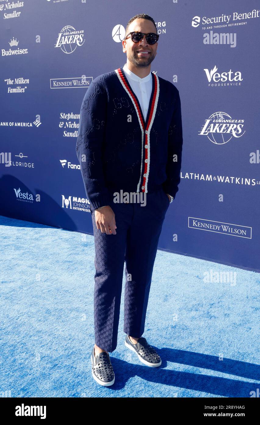 Los Angeles, Ca. 22nd June, 2023. James Loney at the LA Dodgers ...