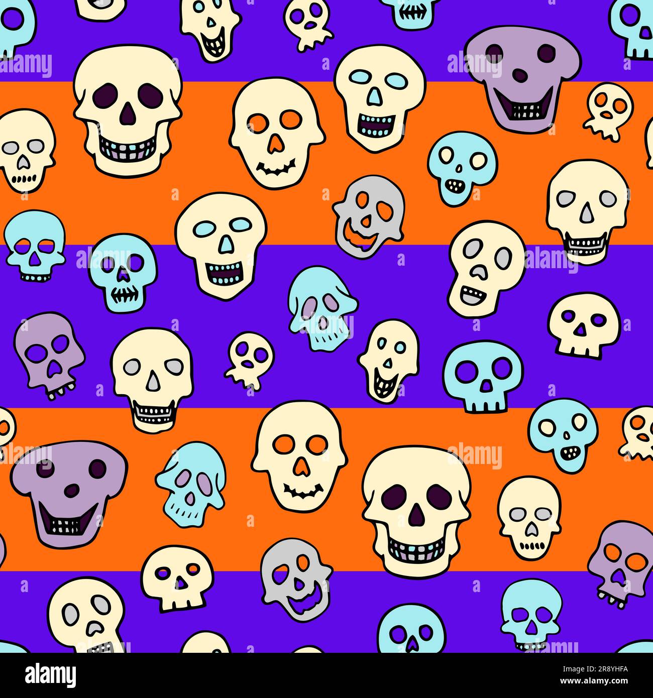 Human sculls Stock Vector Images - Alamy