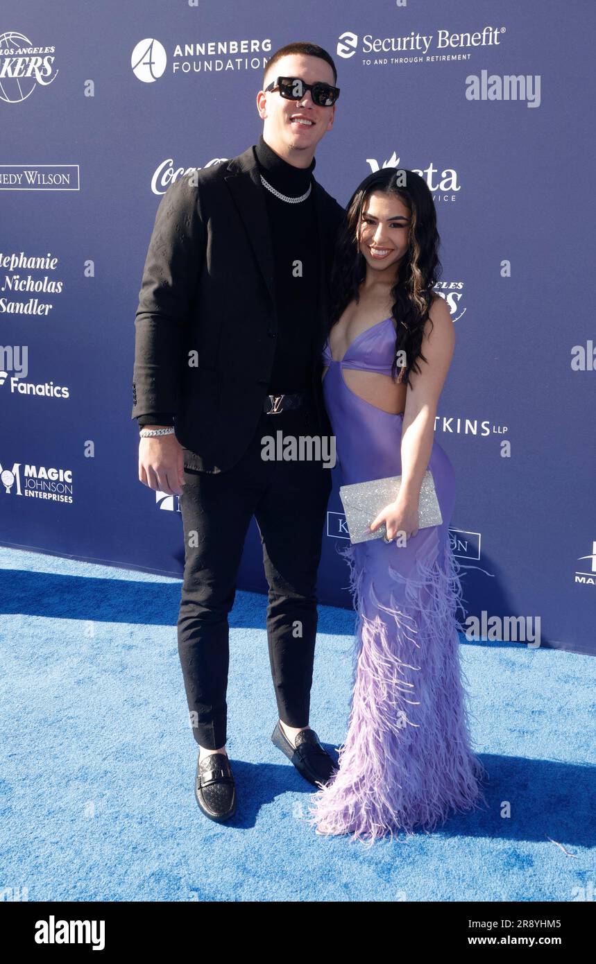 Los Angeles, Ca. 22nd June, 2023. Bobby Miller, Natalie Loureda at the ...