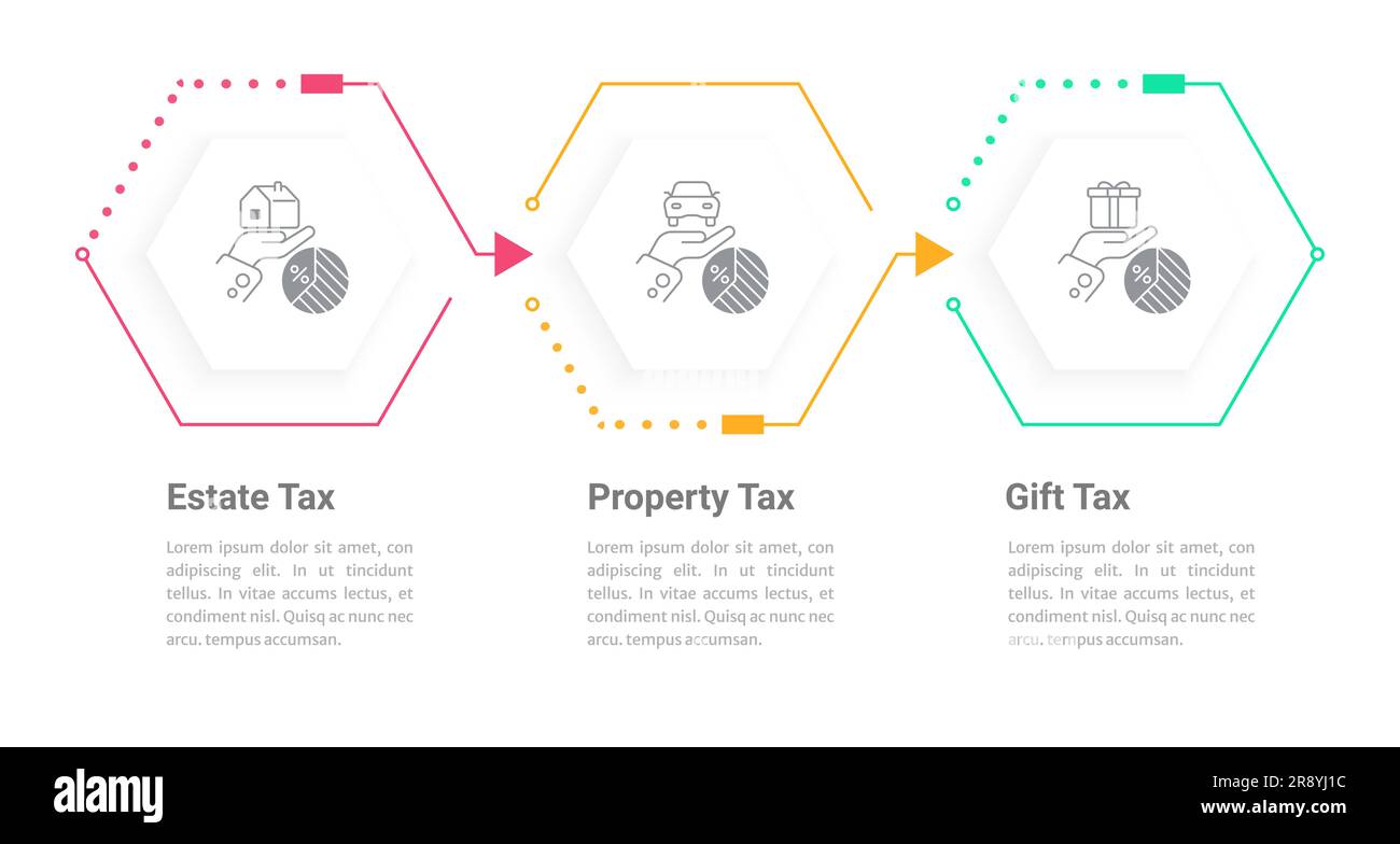 Personal tax types infographic chart design template Stock Vector Image ...