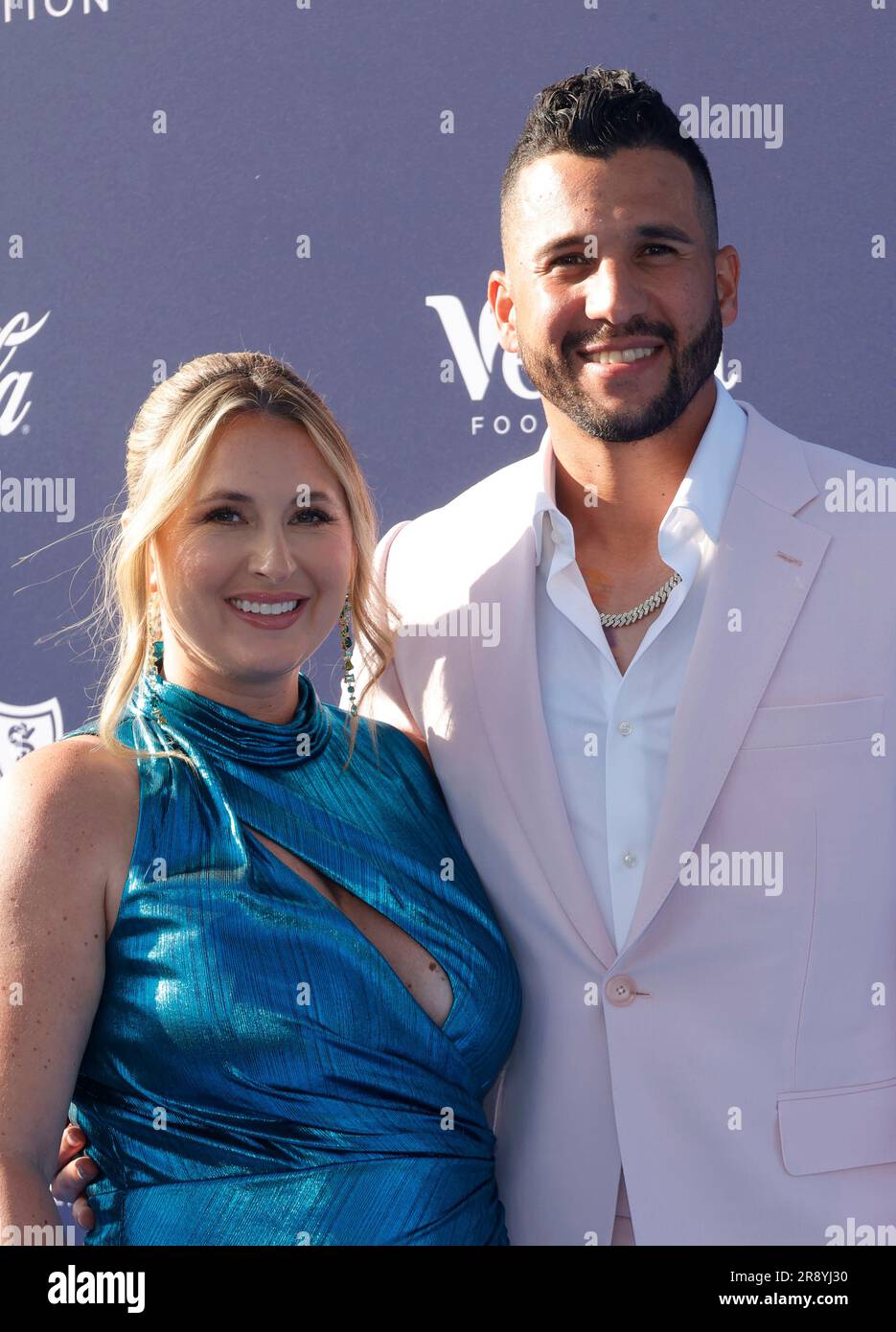 Los Angeles, Ca. 22nd June, 2023. David Peralta, Jordan Laria at the LA ...
