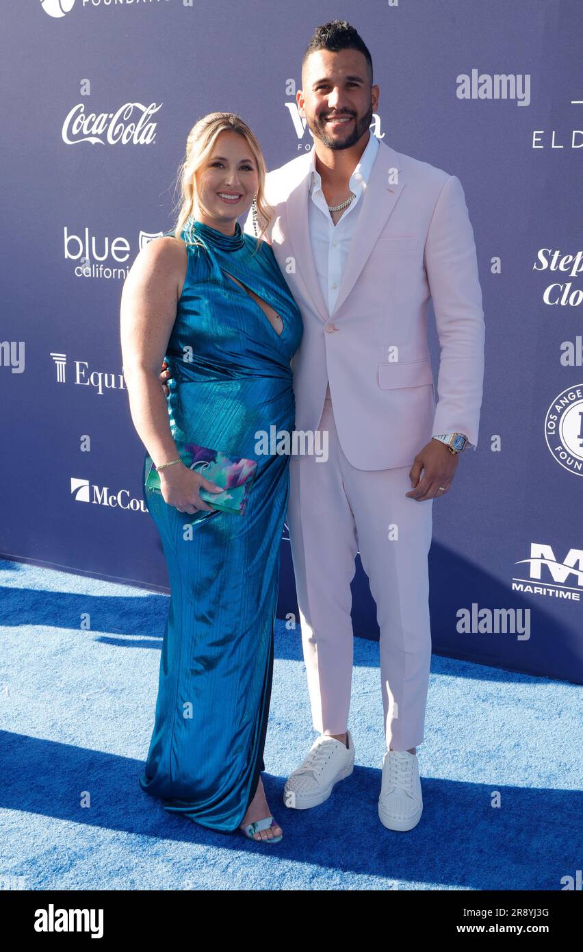 Los Angeles, Ca. 22nd June, 2023. David Peralta, Jordan Laria at the LA ...
