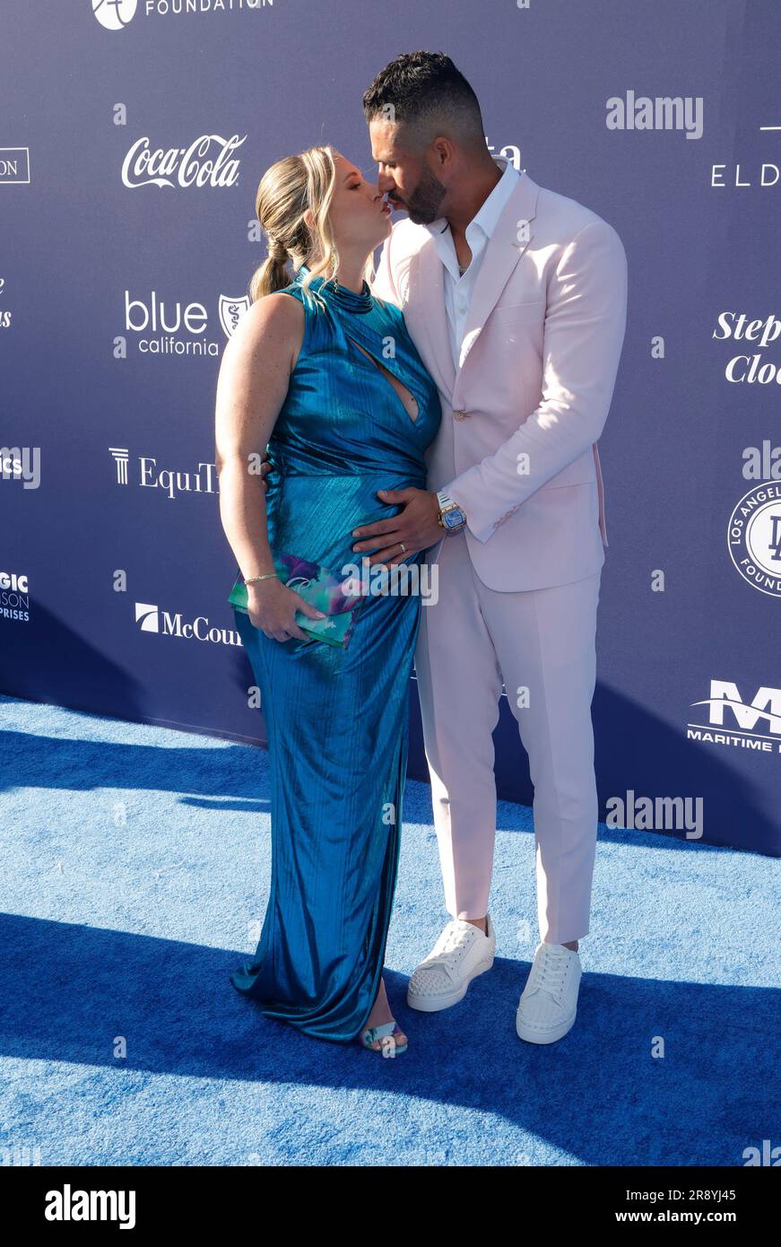 Los Angeles, Ca. 22nd June, 2023. David Peralta, Jordan Laria at the LA ...