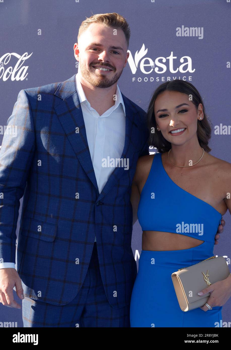 Los Angeles, Ca. 22nd June, 2023. Molly O'Boyle, Gavin Lux at the LA ...