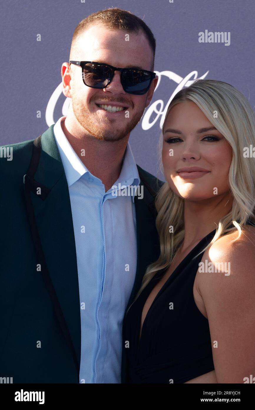 Los Angeles, Ca. 22nd June, 2023. Caleb Ferguson, Carissa Ferguson at ...