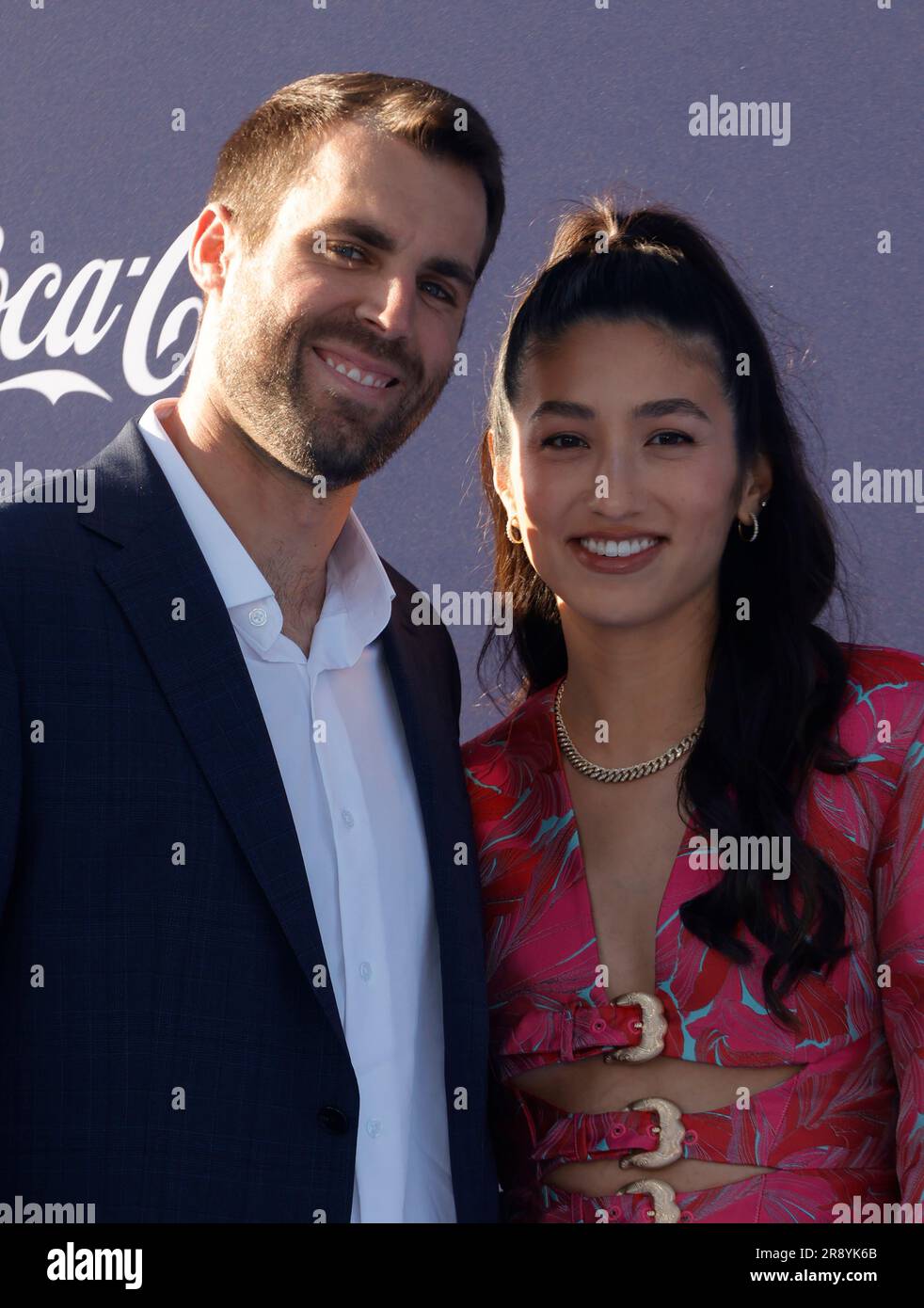 Los Angeles, Ca. 22nd June, 2023. Chris Taylor, Mary Taylor at the LA Dodgers Foundation's 2023 ...