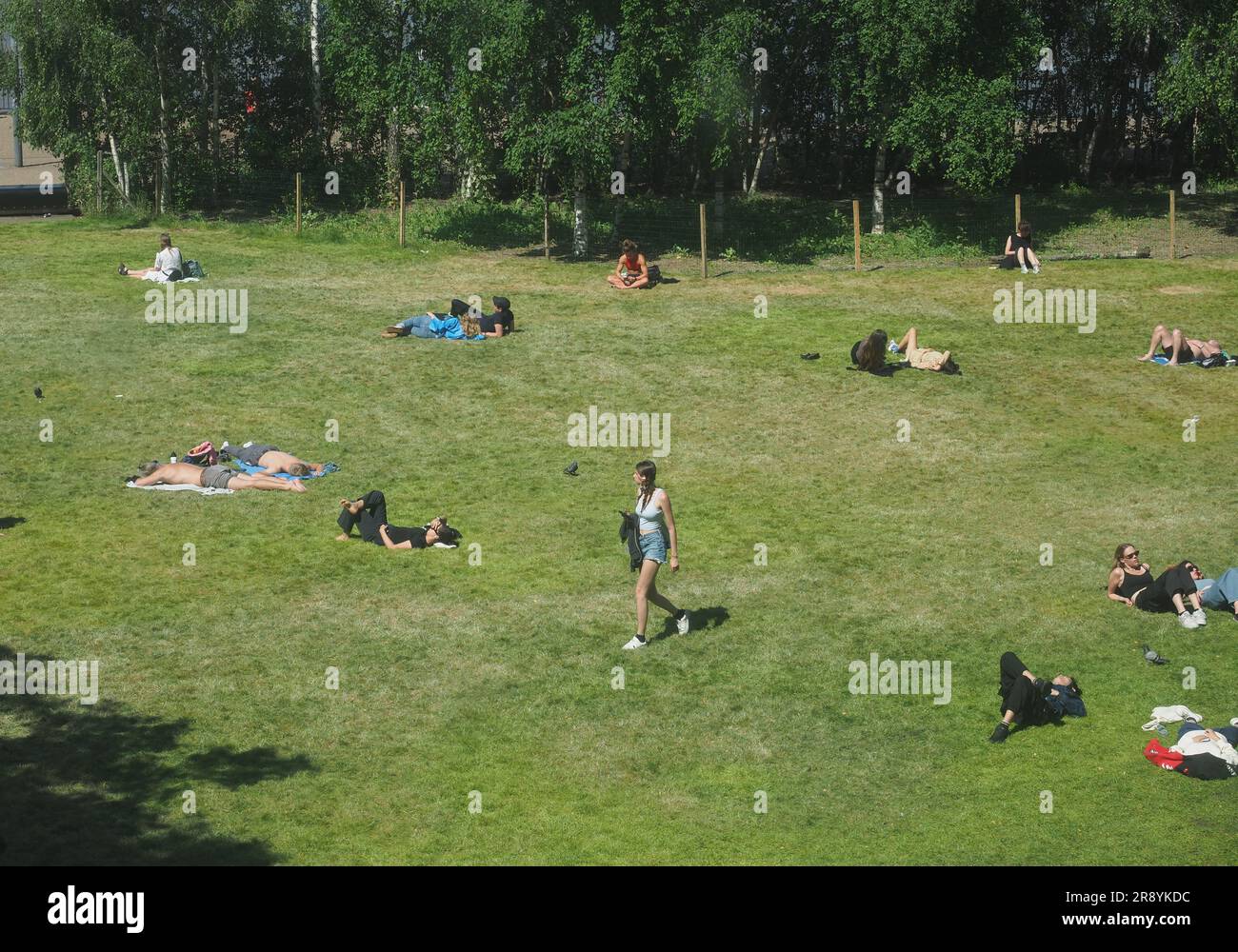 Tate modern garden hi-res stock photography and images - Alamy