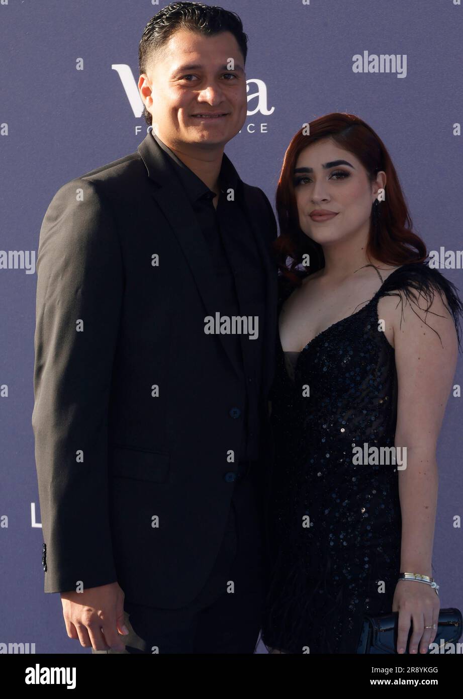 Los Angeles, Ca. 22nd June, 2023. Victor Gonzalez, Carolina Gonzalez at ...