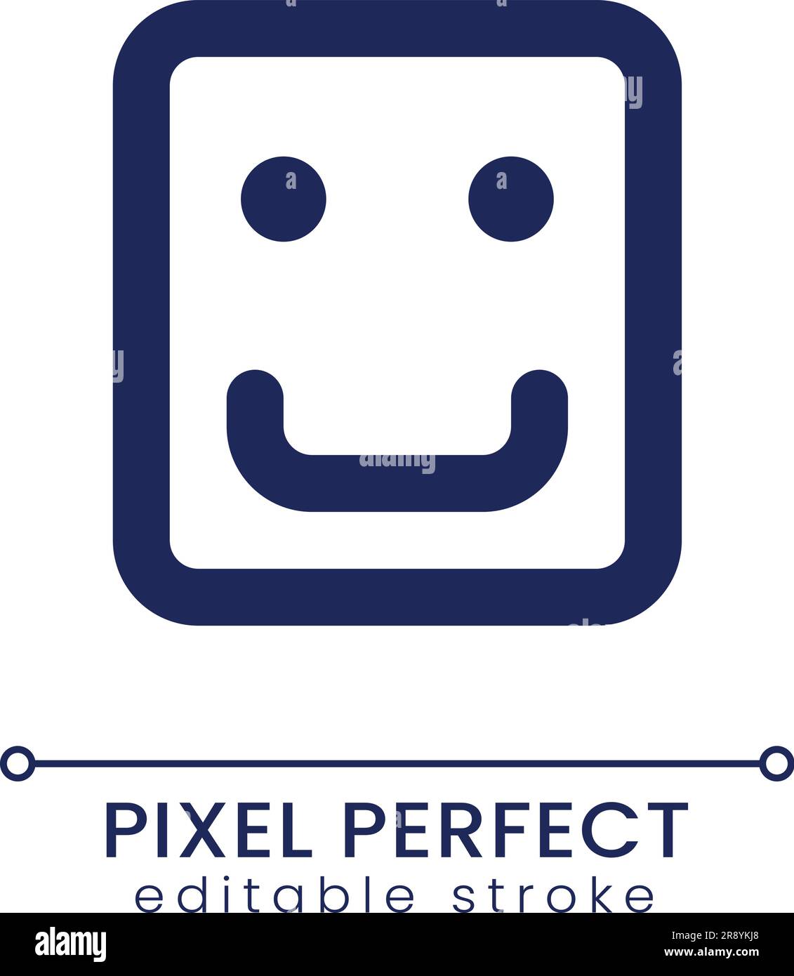 Sticker outline emoji chat hi-res stock photography and images - Alamy