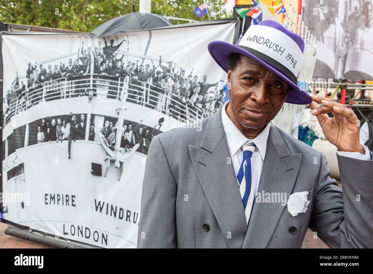 London, UK. 22nd June, 2023. Carlos Small was born in London in 1953 in ...