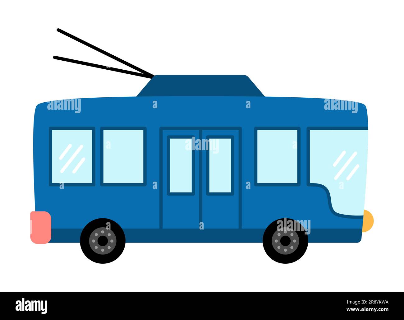 Blue School Bus Clip Art