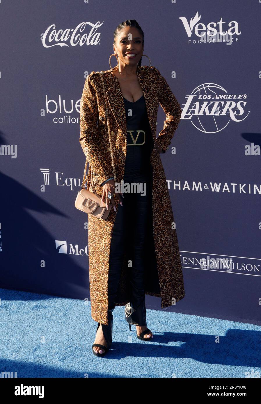 Los Angeles, Ca. 22nd June, 2023. Areva Martin at the LA Dodgers ...