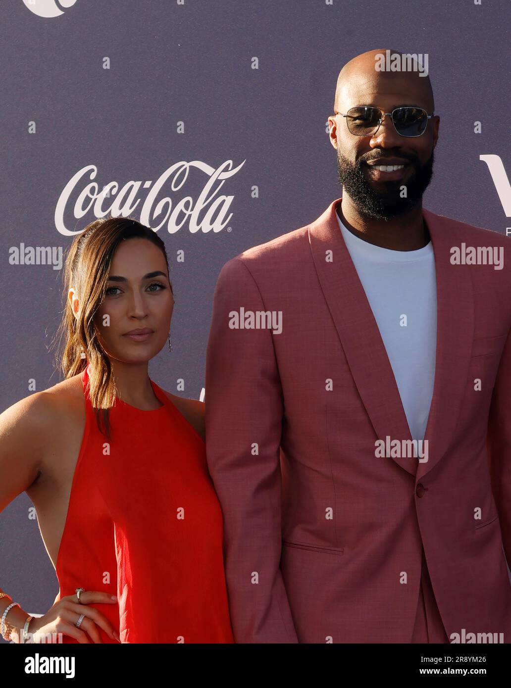 Los Angeles, Ca. 22nd June, 2023. Jason Hayward, Verdana Hayward at the ...